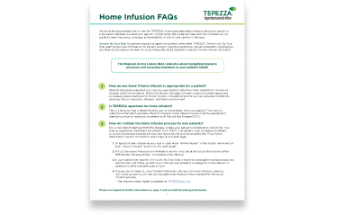 Icon of Home infusions FAQ