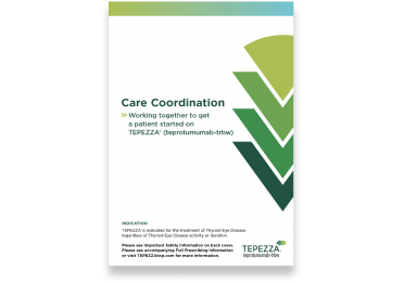 Icon of TEPEZZA Care Coordination Brochure